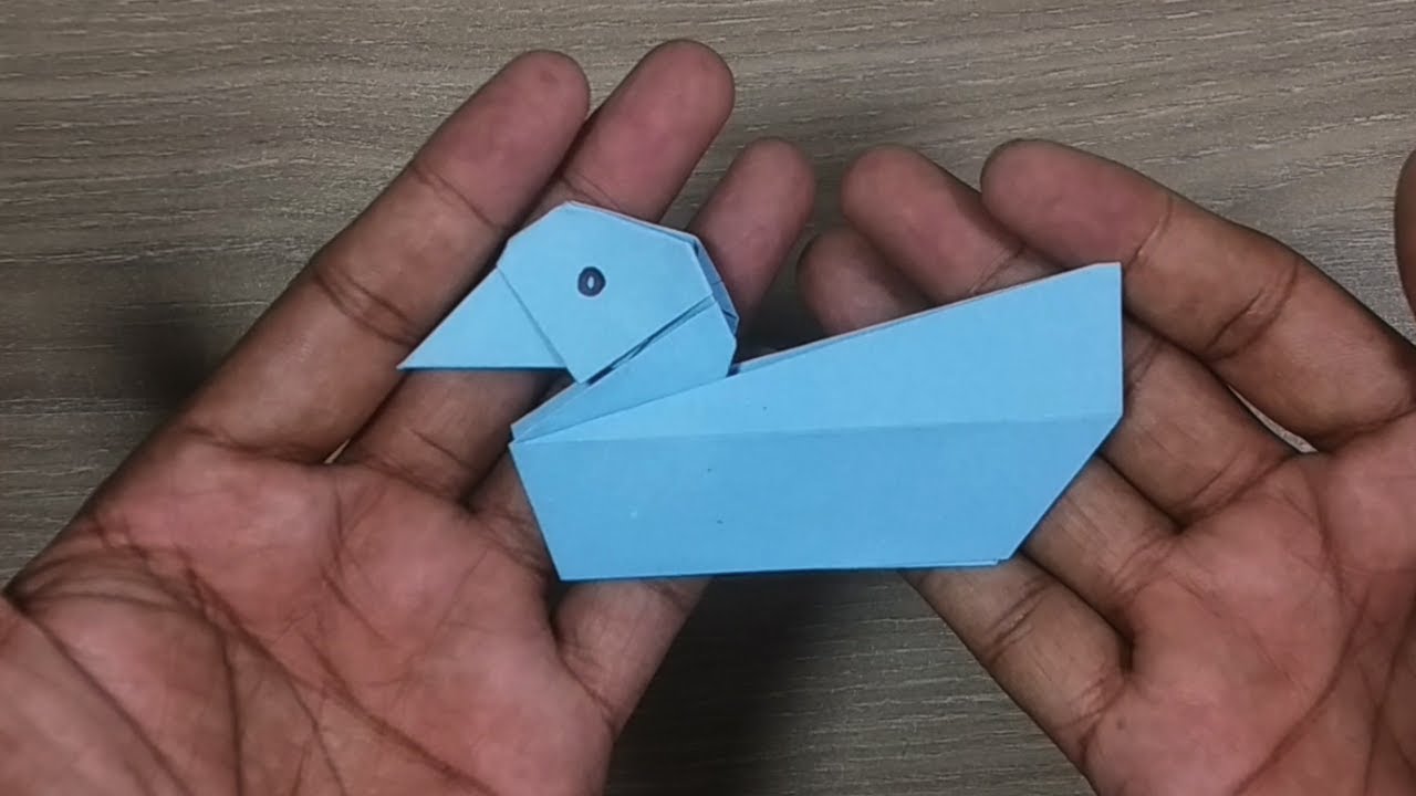 How to make paper Duck Making \\ Easy paper Origami Duck \\ Paper Duck ...