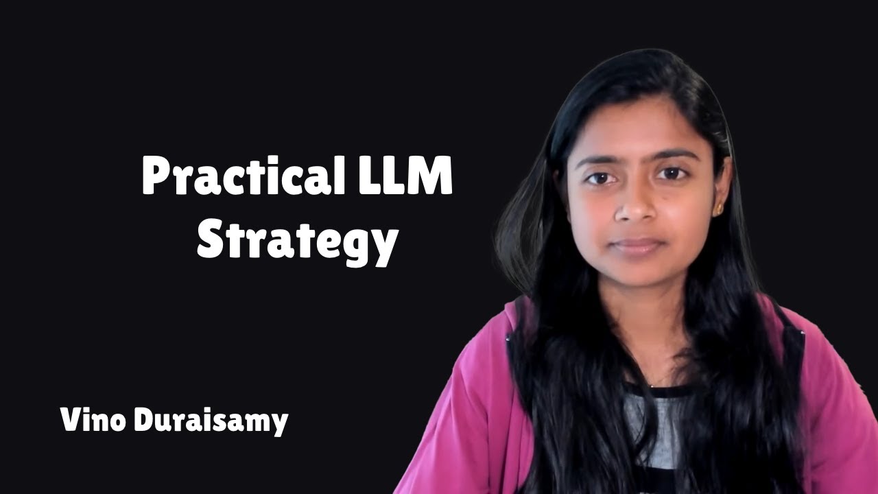 Navigating Large Language Models with Vino Duraisamy from Snowflake ...