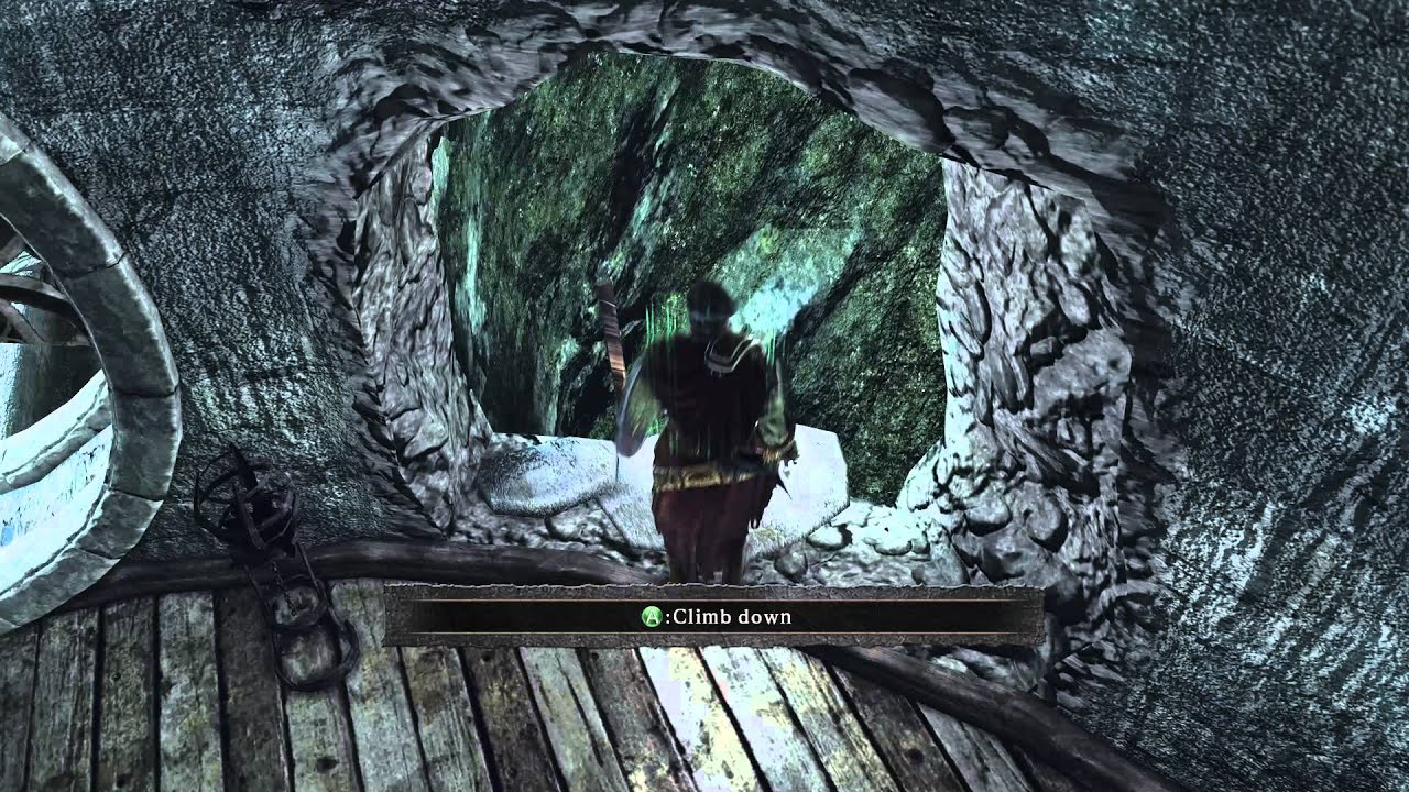 Dark Souls II - The Lost Bastille Tower Apart Bonfire - YouTube