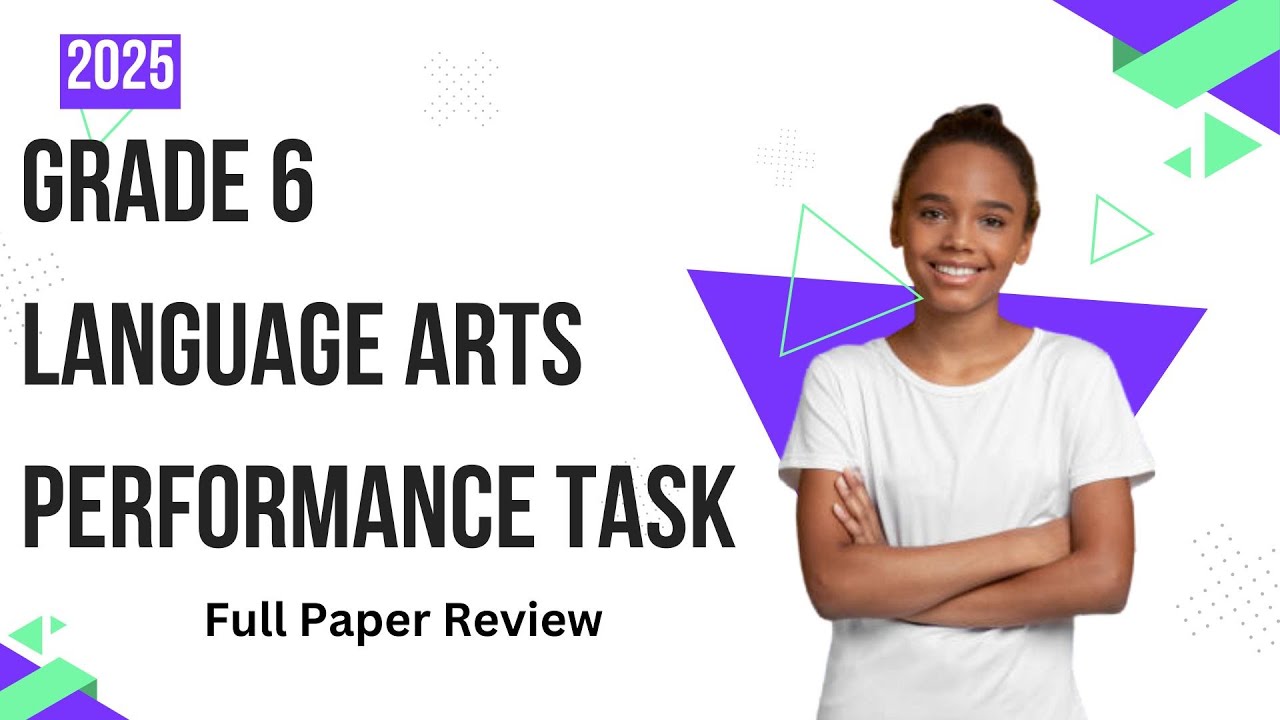 Grade 6 2025 PEP Language Arts Performance Paper Review | Sample Essay ...