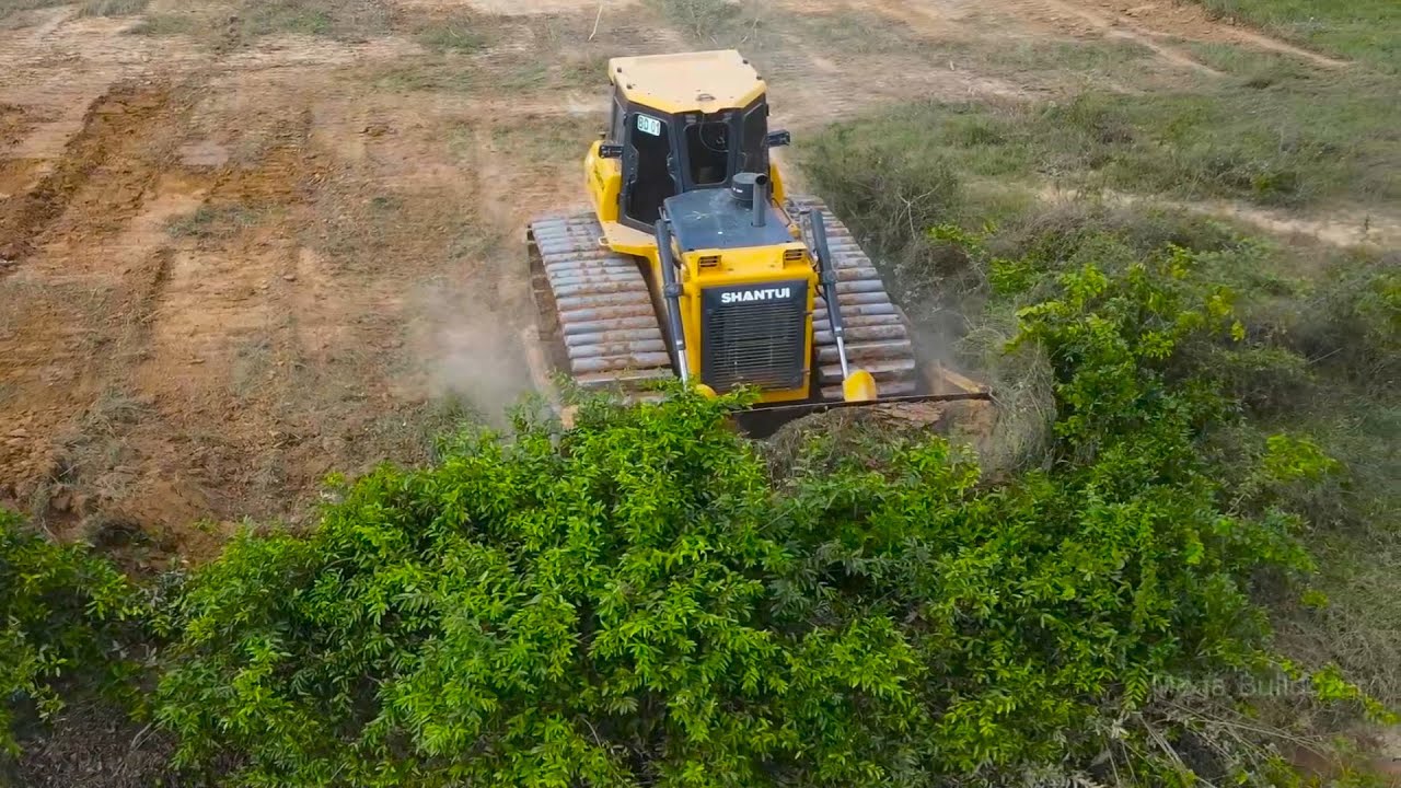 WOW! OMG Amazing Awesome Huge Bulldozer Fighting , Pushing , Clearing ...