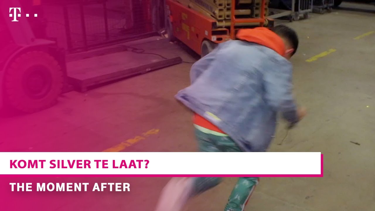 Silver Metz haast zich naar de studio! // Backstage // Mis geen moment ...