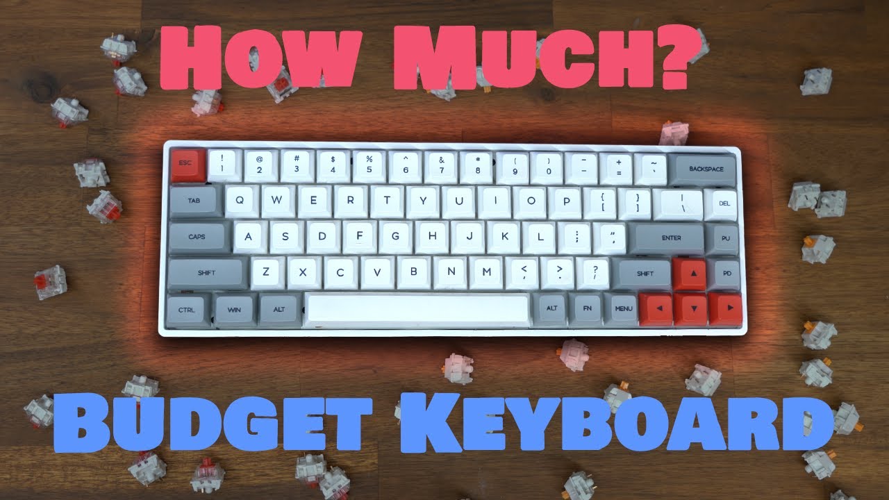 Budget Keyboard Build | Lubed - YouTube