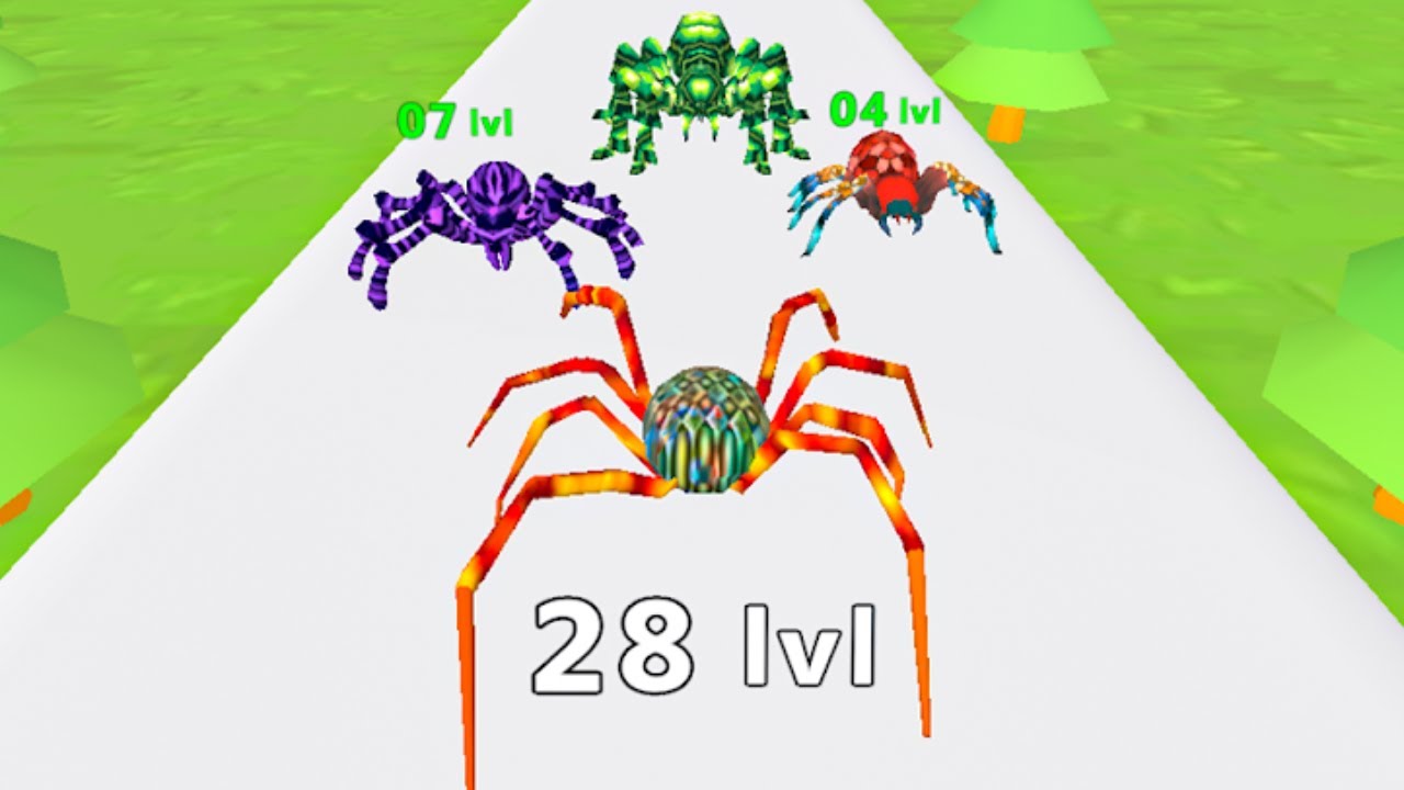 Spider Evolution Adventure Mobile Game | Gameplay Android - YouTube