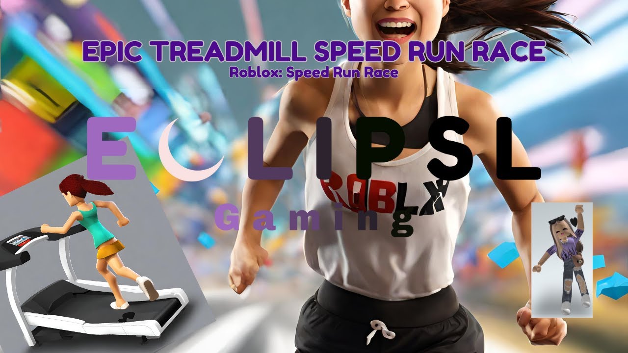Epic Treadmill Speed Run Race in Roblox! Can I Finish Under 2 Minutes ...
