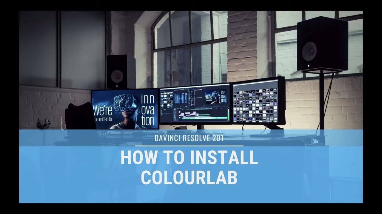 How to install Colourlab - YouTube