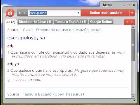 Definición de escrupuloso - YouTube