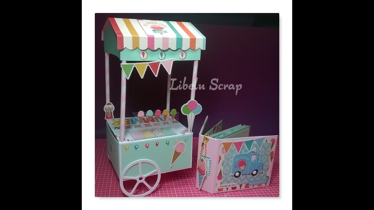 Tutorial carrito de helados solo os hago la estructura - YouTube