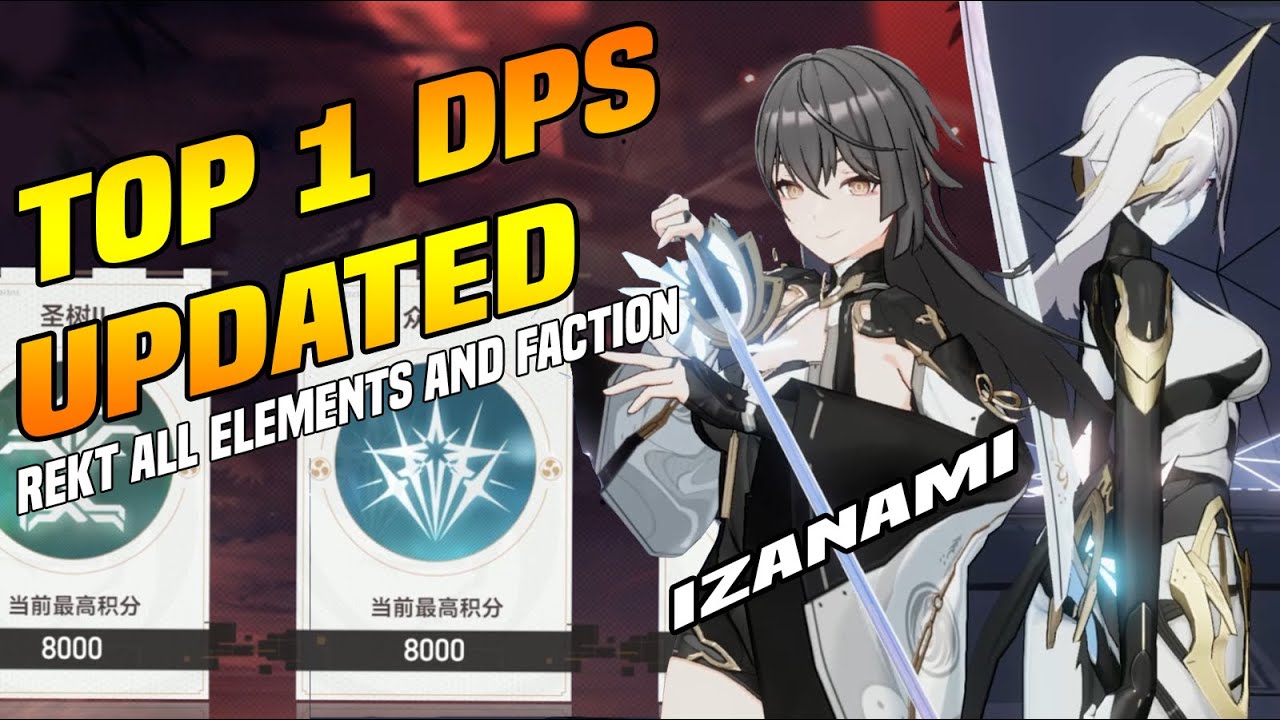 【AETHER GAZER】TOP 1 DPS UPDATED AFTER JINWU | IZANAMI REKT ALL ELEMENTS ...