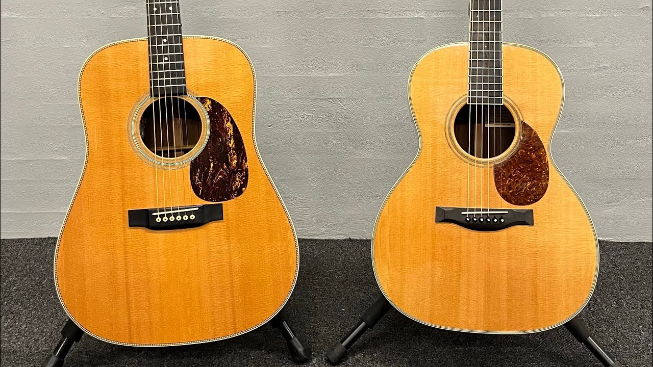 Martin HD-28 vs Santa Cruz H Model - YouTube