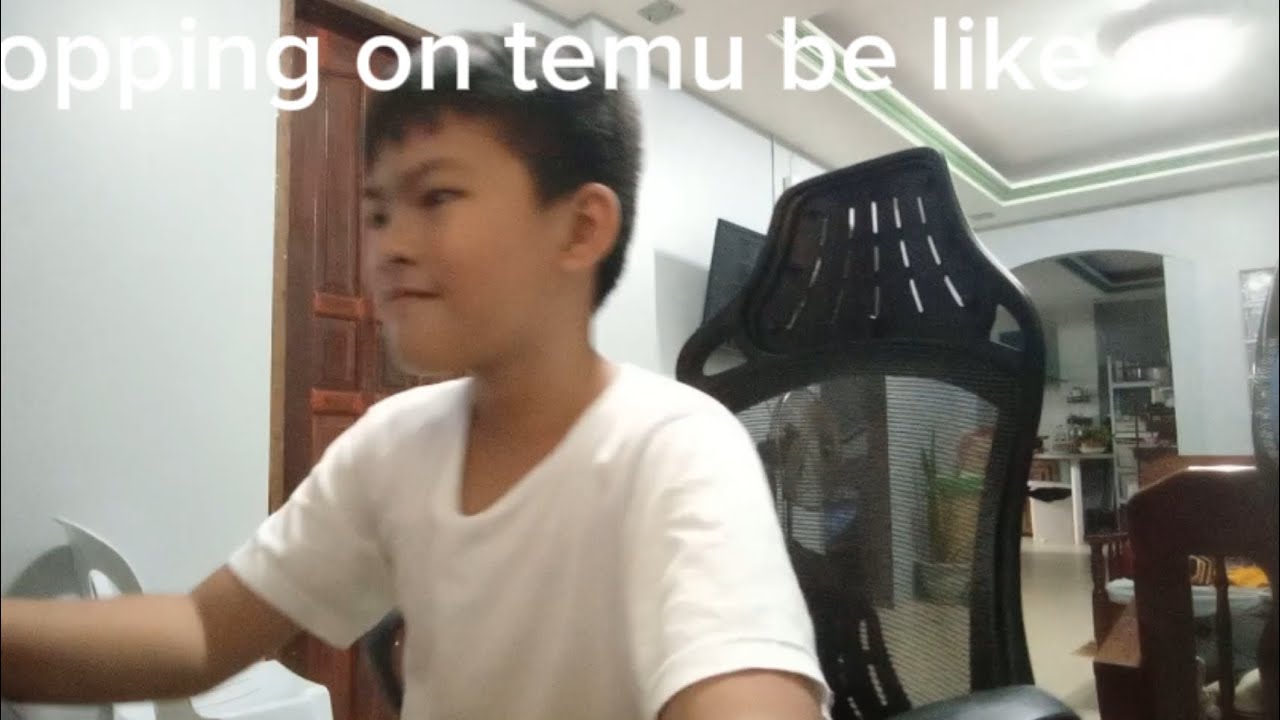 shopping on temu be like - YouTube