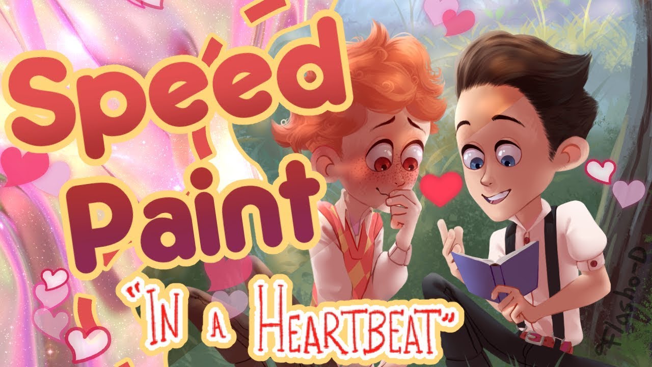 Sherwin x Jonathan - In a Heartbeat - SpeedPaint - YouTube