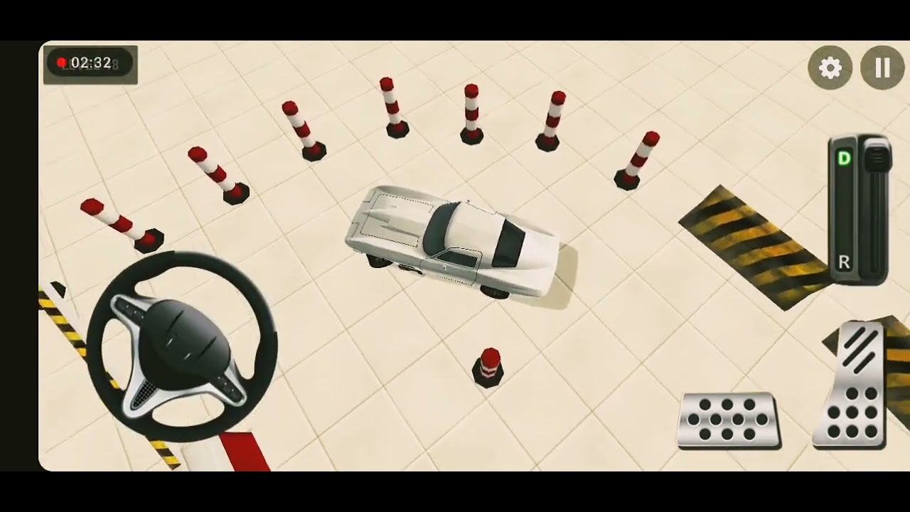 Classics Car Parking On Drive hill Game play ... - YouTube