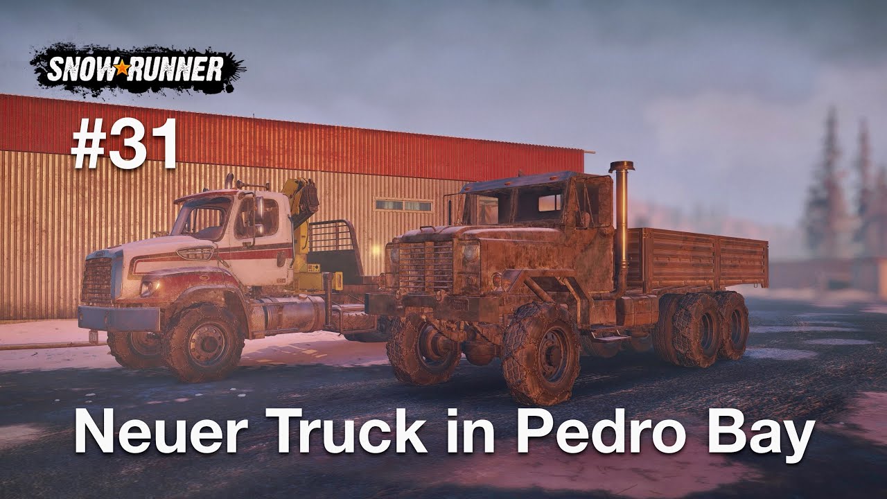 SnowRunner #31 - Auf nach Pedro Bay! | Gameplay, PS5, Lets Play - YouTube
