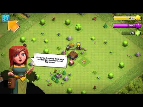 Coc (clash of clans) first video - YouTube