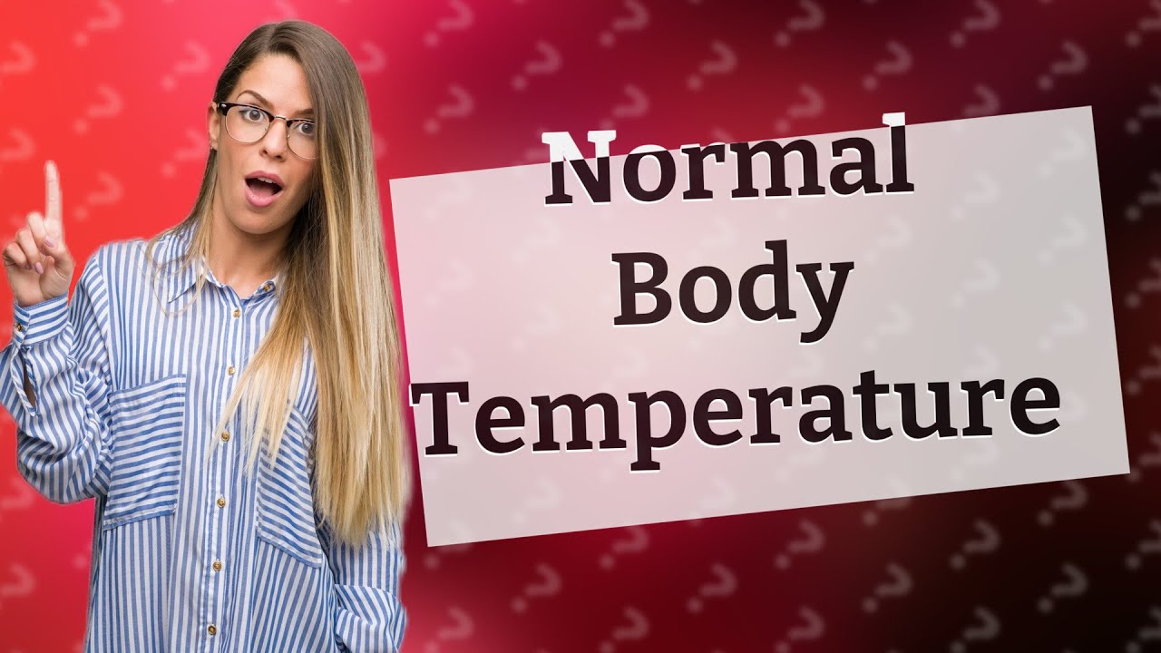 Is a temperature of 35.7 normal under arm? - YouTube