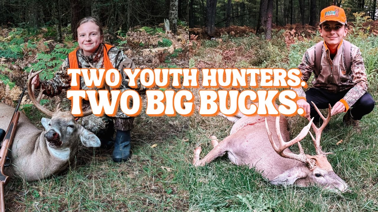 Two Youth Hunters. Two Big Bucks. Unforgettable Weekend in Michigan ...