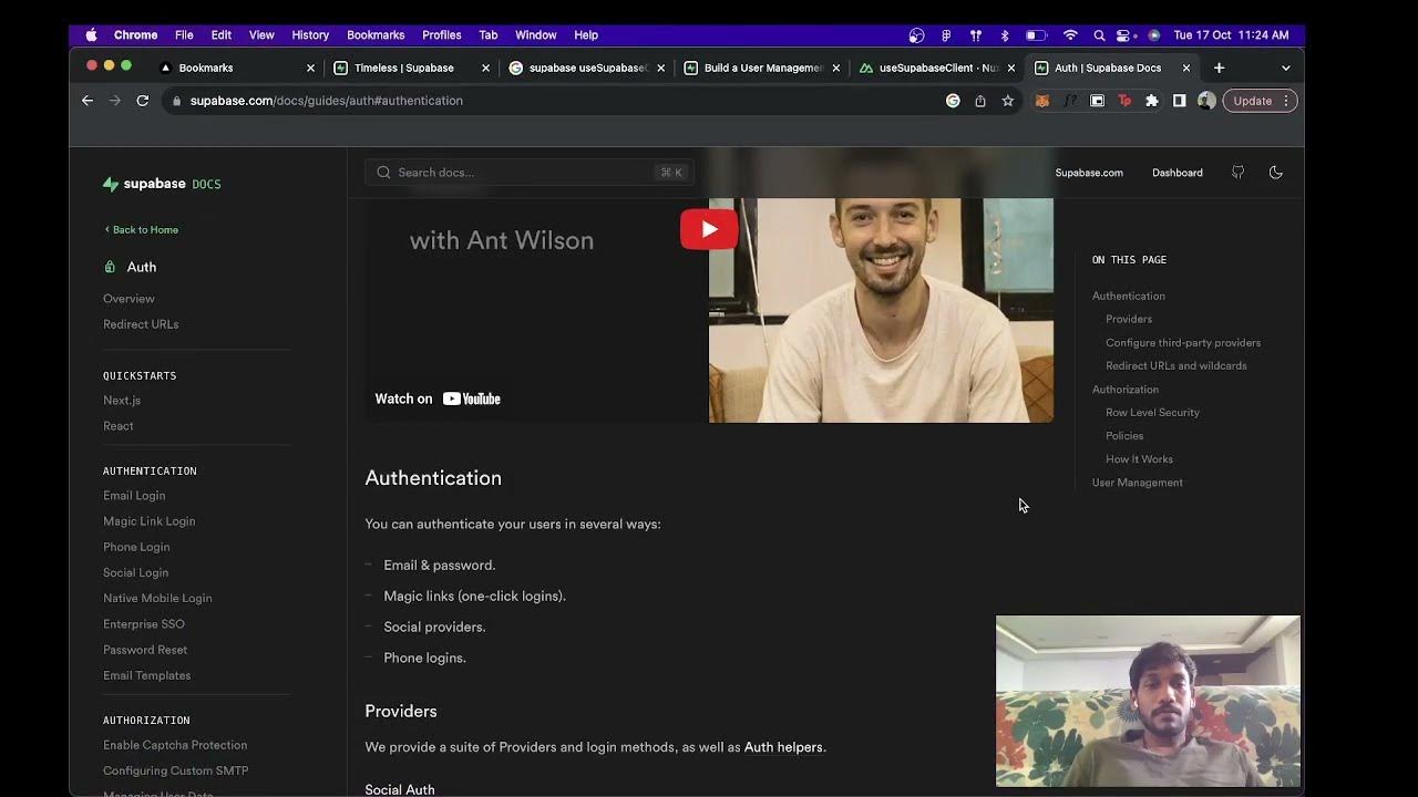Supabase dynamic envs | Bookmark app | Building app using Next js, Typescript and Supabase - YouTube