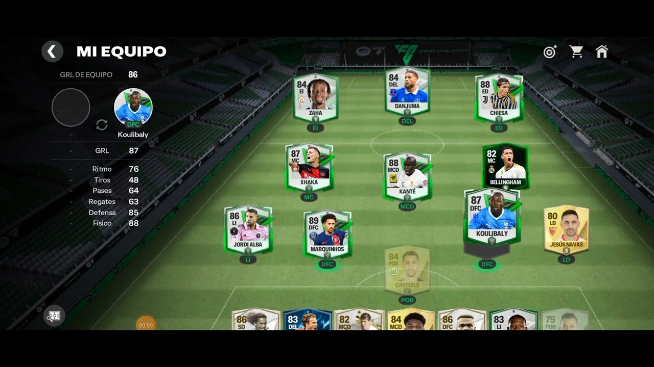 FC MOBILE/ así tengo mi plantilla y tu como la tienes? #fcmobile #fc24 ...