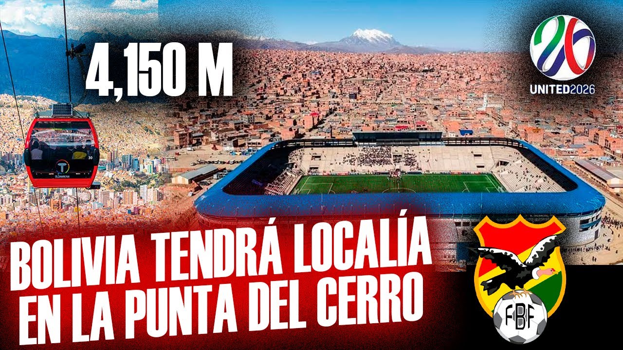 🇧🇴 BOLIVIA CAMBIÓ de ESTADIO para las ELIMINATORIAS y llevará a los ...