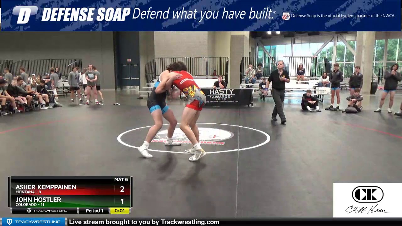 Mat 6 138 Asher Kemppainen Montana Vs John Hostler Colorado - YouTube