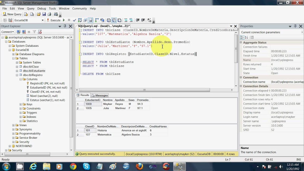 Curso Tutorial De C En Español Capitulo 17 Wpf3sqlinsertingdata Youtube