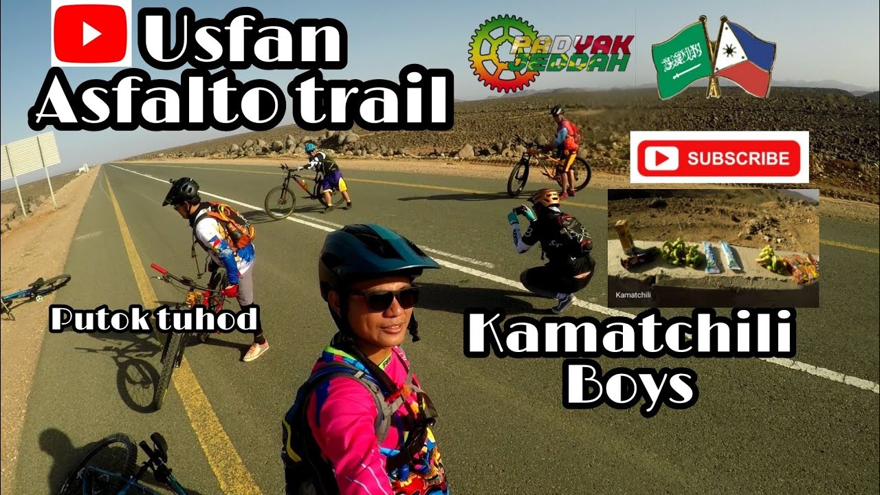 USFAN ASFALTO TRAIL | PUTOK TUHOD RIDE | KAMATCHILI BOYS - YouTube