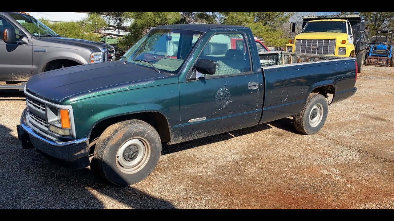 1994 Chevrolet Cheyenne 1500 Online at Tays Realty & Auction, LLC - YouTube