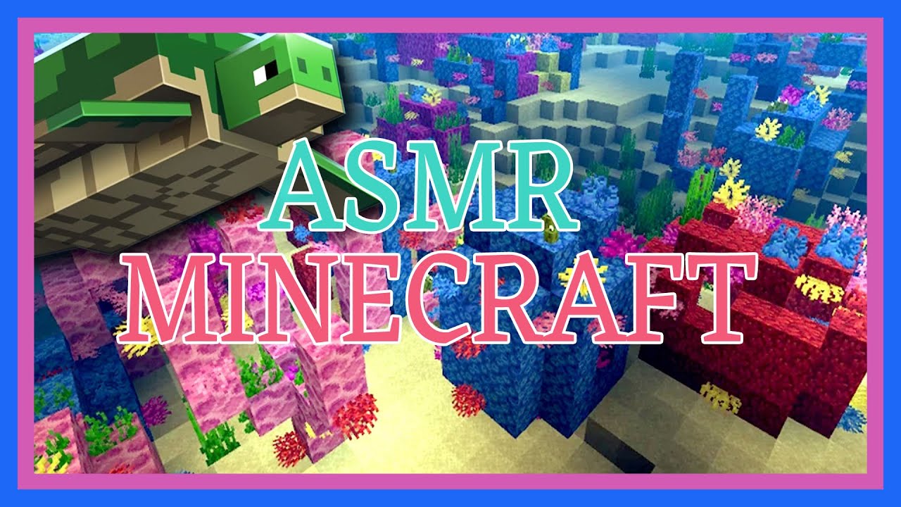 ASMR | CORAL REEF | MINECRAFT - YouTube