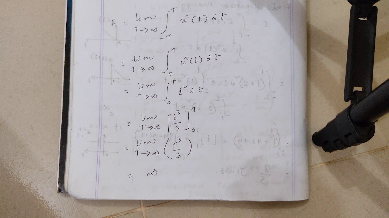 Lecture 20 Calculating Energy and Power of a Ramp Signal - YouTube