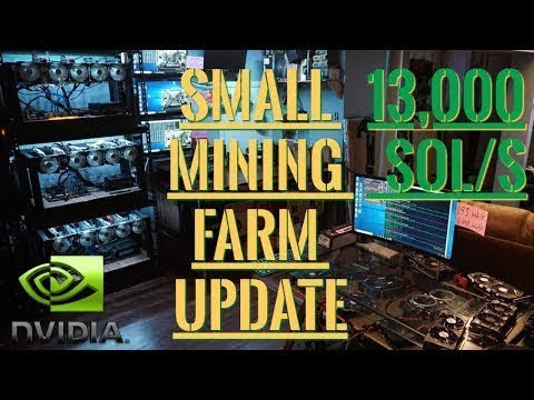 Small Mining Farm Profitability April 2018 - YouTube