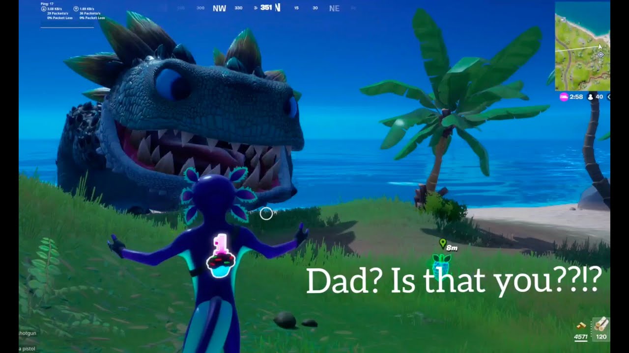 Klombo reunites with his long lost son Axo! Dad? Is that you? - YouTube