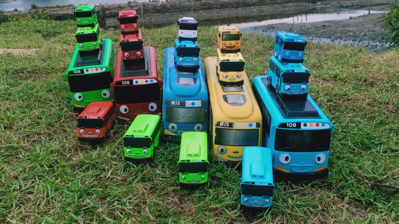 Bermain Mobil-mobilan Tayo & Bustayo - YouTube