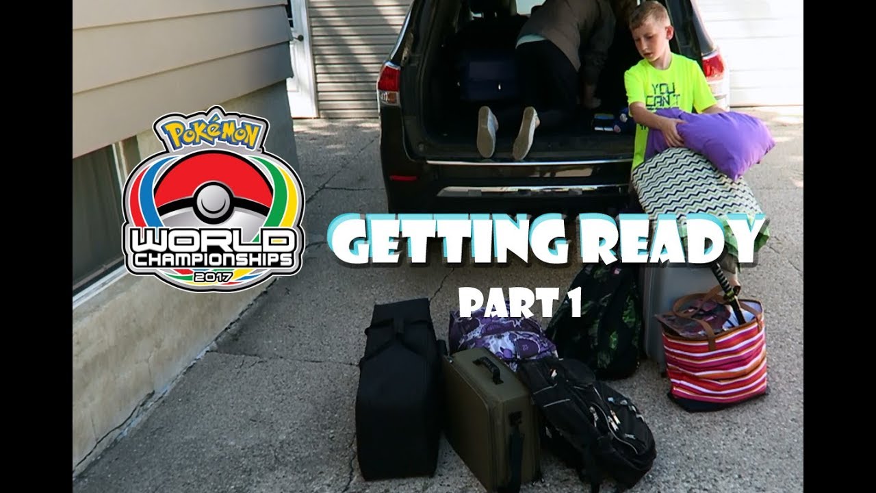 POKEMON WORLDS TRIP - Getting Ready Part1 - YouTube