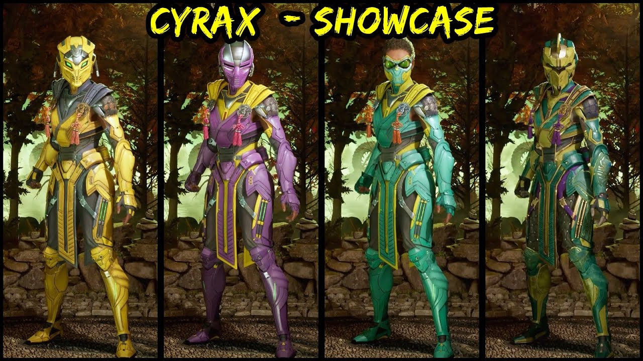 Cyrax Showcase - Gear & Skins (Rank 20) - Mortal Kombat 1 - YouTube