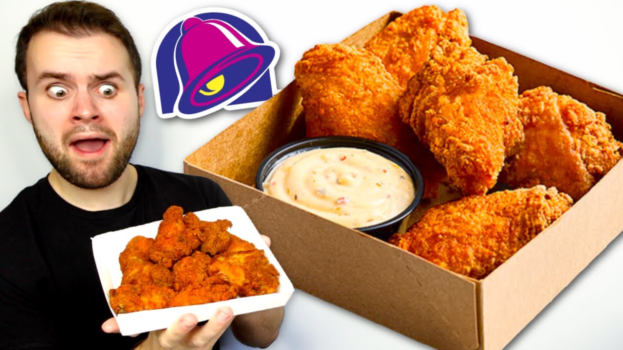 Taco Bell's WINGS are BACK! Are they still DISGUSTING? New Crispy ...