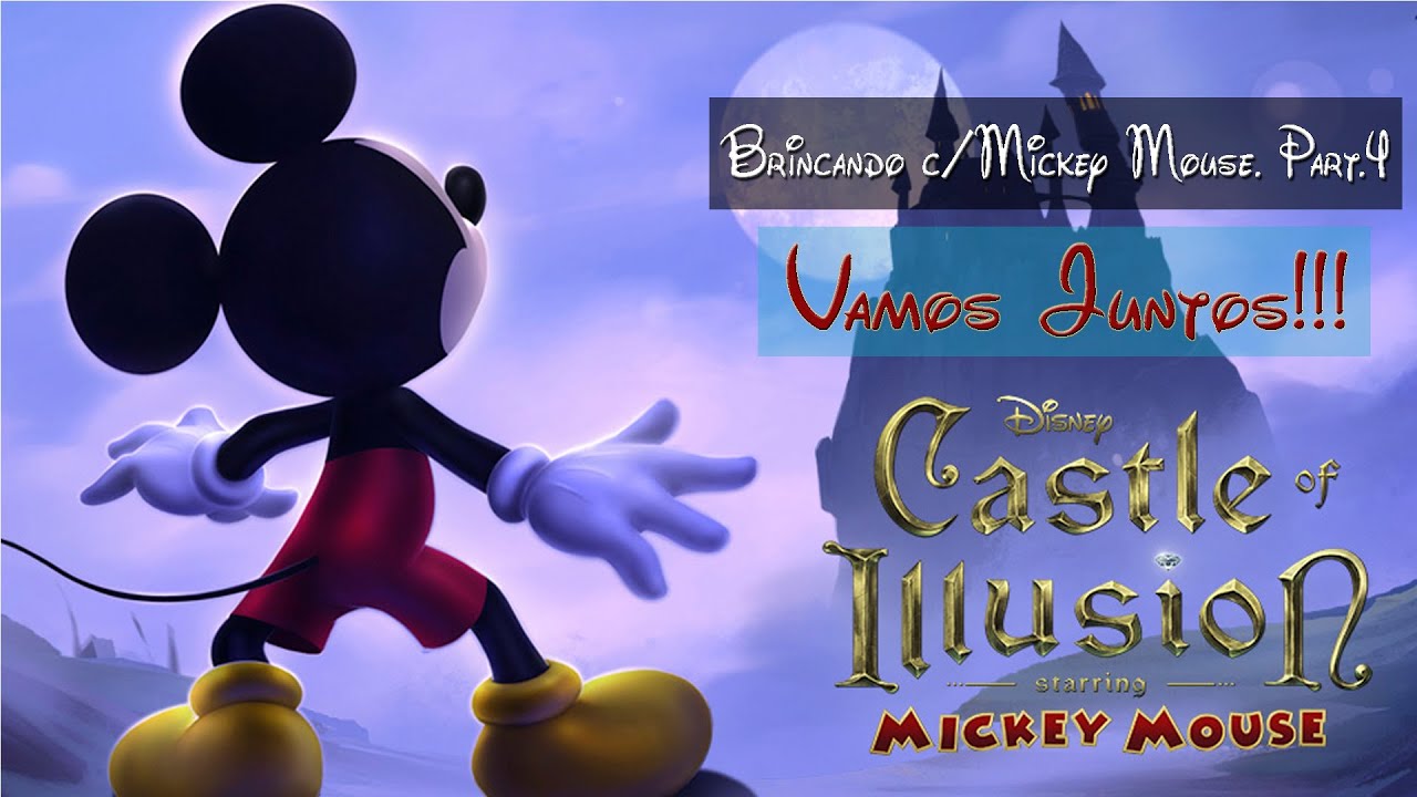Castle of Musion Mickey Mouse e Minnie - Brincando com Mickey Mouse ...