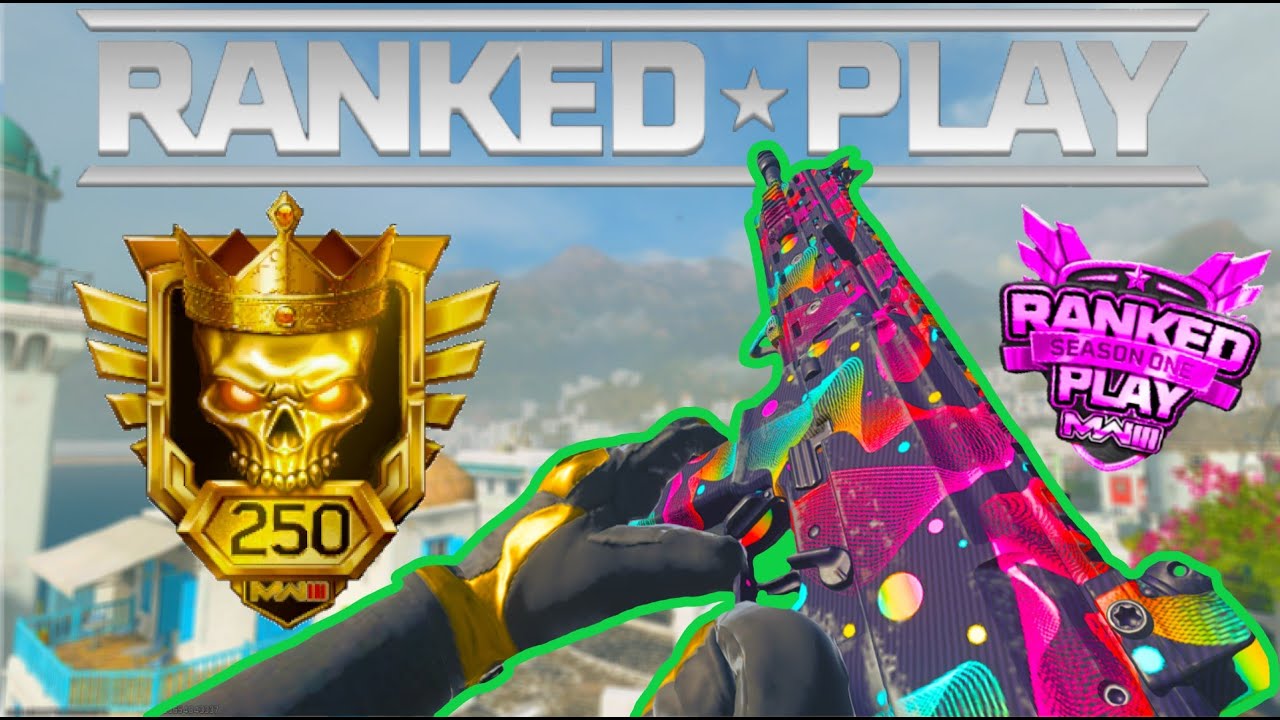 The #1 Iridescent Rank vs Top 250 Team | MW3 Ranked Play - YouTube