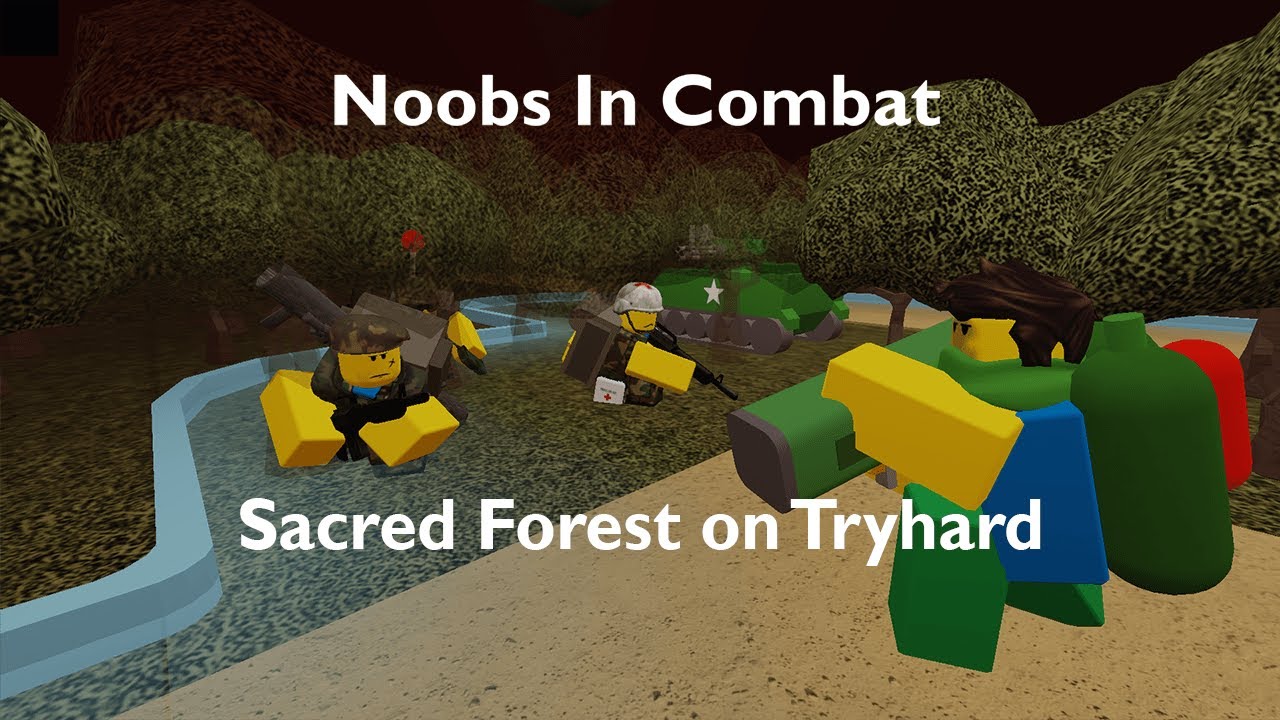 How to beat Sacred Forest solo on Tryhard (Noobs In Combat, Roblox ...