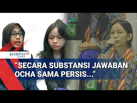Viral! Siswa SMA 1 Pontianak Berani Protes Juri Lomba Cerdas Cermat MPR RI