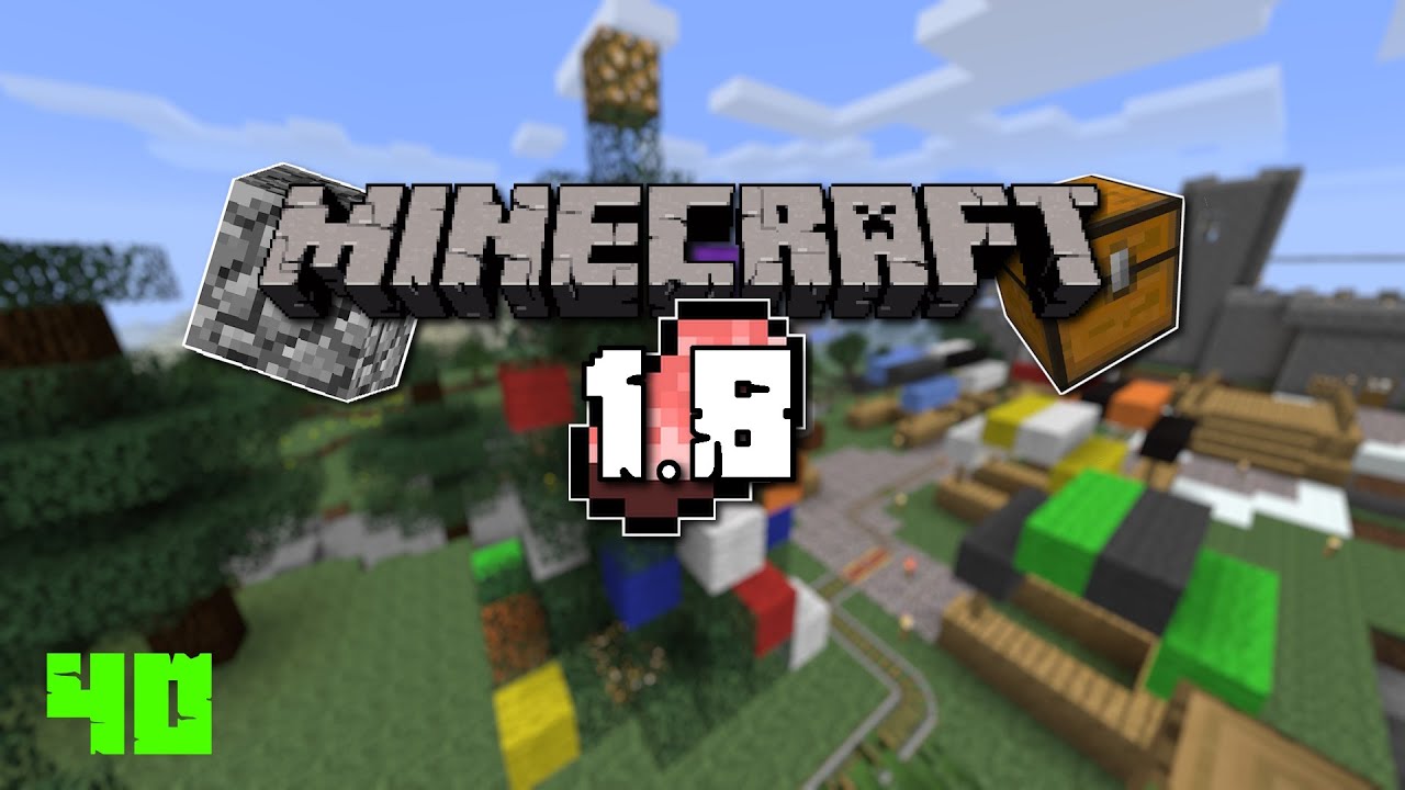 Minecraft Throwback 1.8 Old Beta - Part 40: Goodbye! - YouTube