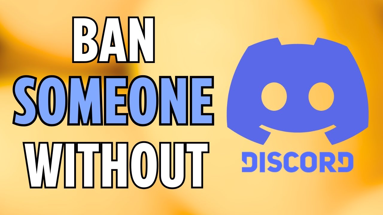 How To Ban People On Discord Without Them Being In Server (2024) - YouTube