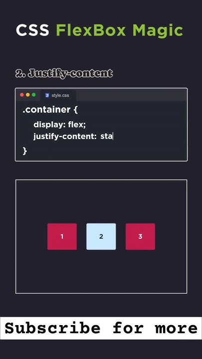 #CSS flexbox properties...l - YouTube