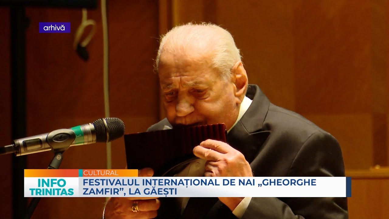 Festivalul Internațional de Nai „Gheorghe Zamfir”, la Găești - YouTube