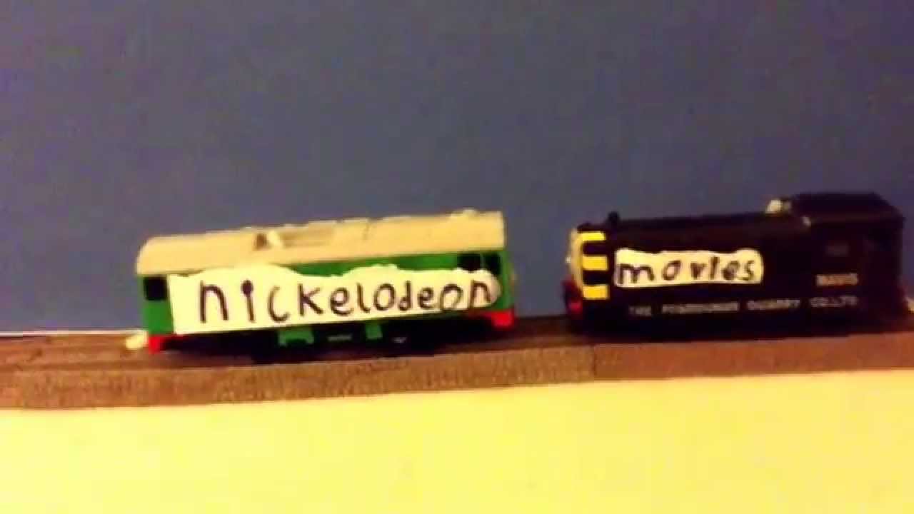 nickelodeon movies folling trains logo - YouTube