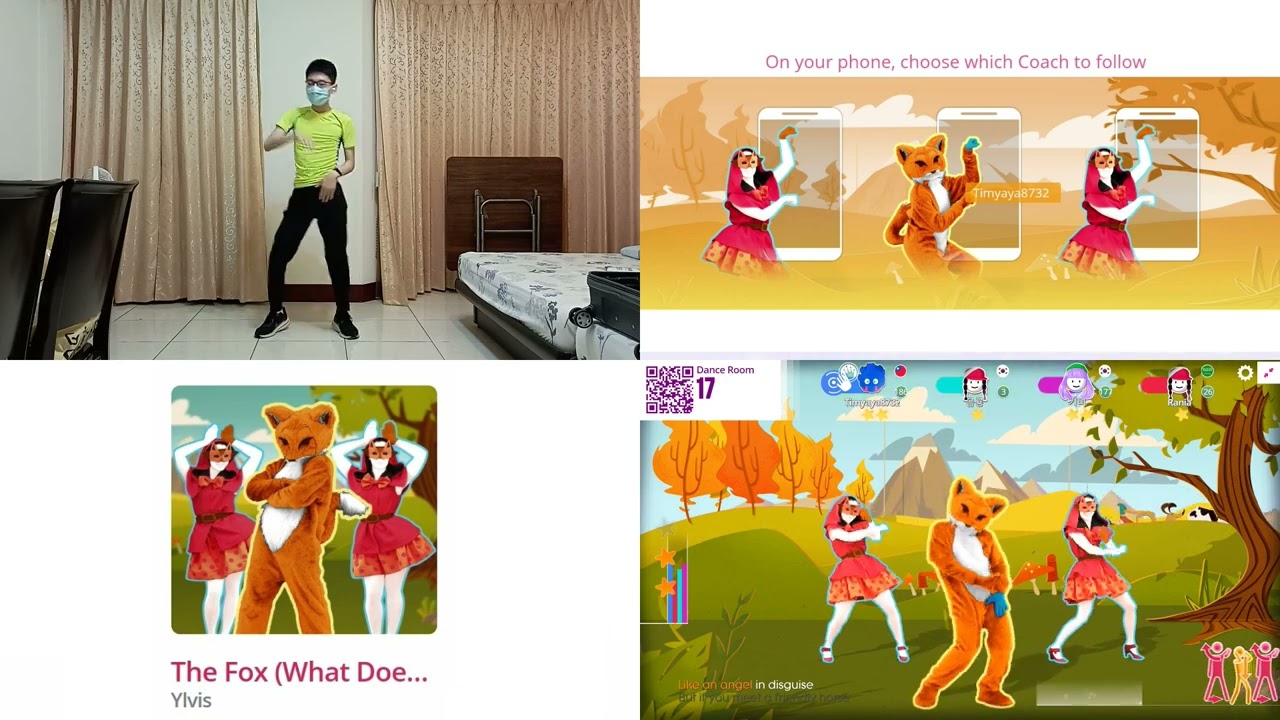 Just Dance Now: The Fox (What Does The Fox Say?) - Superstar | Camera ...
