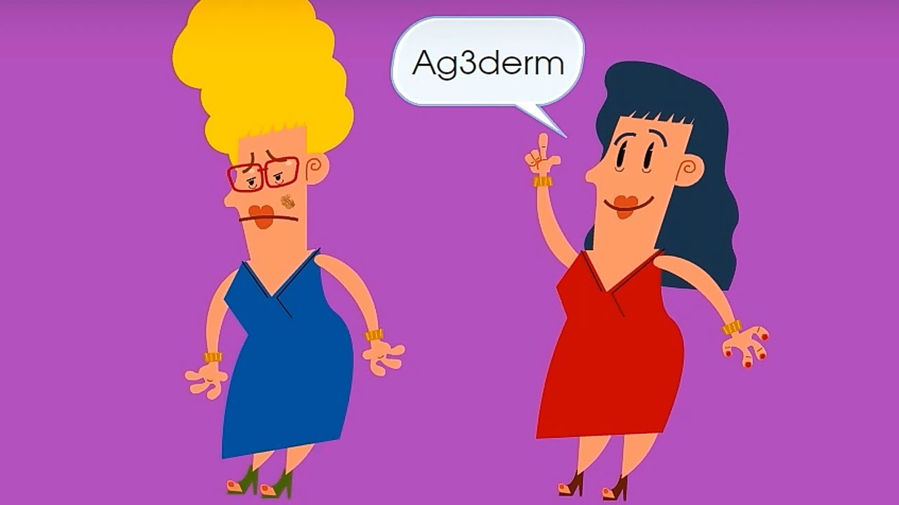 Age Spots Removal - Ag3derm Animation - YouTube