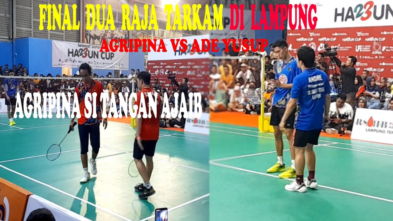 Final Harbun Cup 2023//Agrifina/Juan vs A Yusup/Andre//Rc Badminton ...