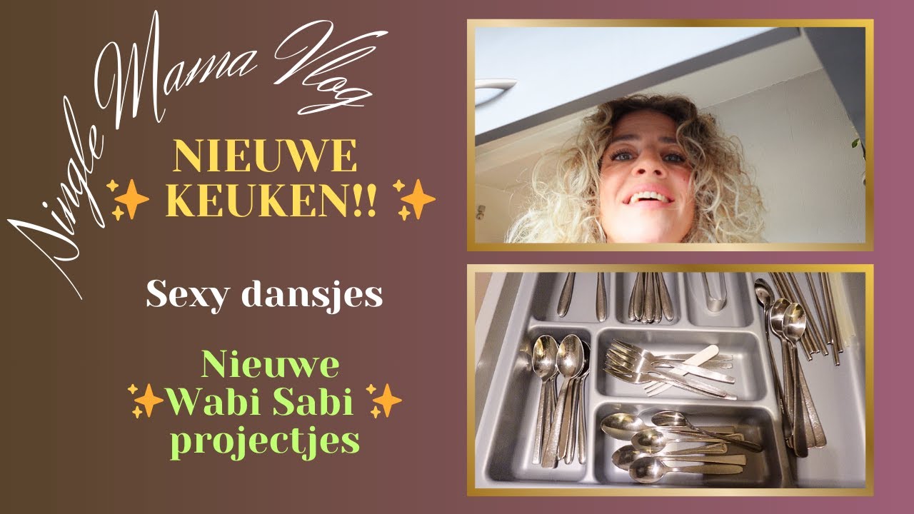 244 - KEUKEN REVEAL!! WOEHOE! 🥳🥳🥳🥳🥳 - SINGLE MAMA VLOGS - YouTube