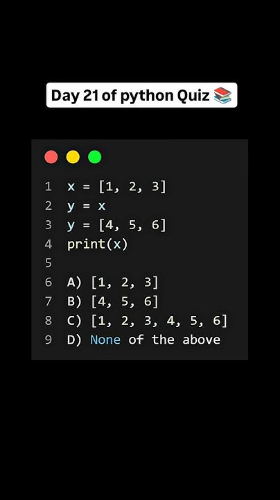 Python quiz || Quiz 21 #pythonchallenge #programminglanguage - YouTube